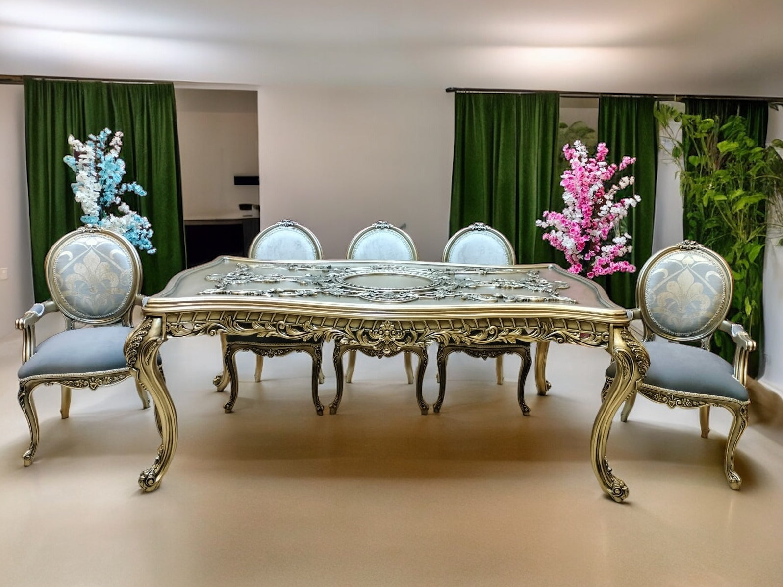 Dining Room Sets — SPHINX FURNITURE| Handmade& Solid Wood Luxurious ...